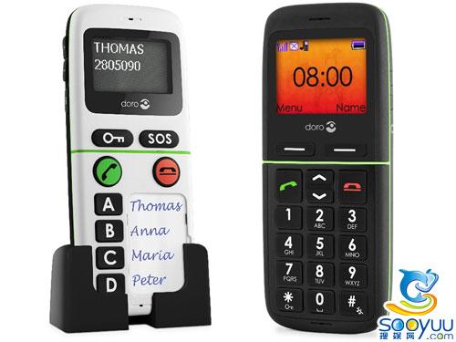 简单实用 Doro发布五款老人专用机_手机_科技时代_新浪网