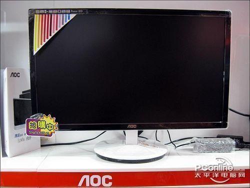 23寸液晶直降200 AOC e2343F超薄LED俏销_硬件_科技时代_新浪网
