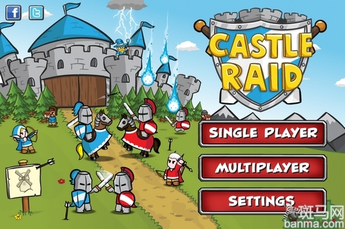 Castle Raid试玩：iOS上的城堡战争_手机_科技时代_新浪网