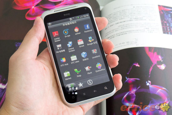 G11白色新版 HTC Incredible S美图集_手机_科技时代_新浪网