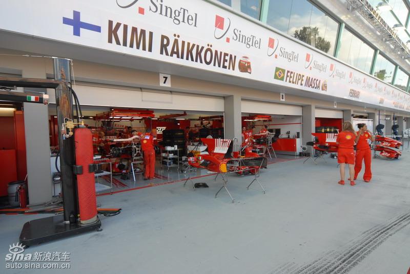 F1维修区实拍_图片_新浪汽车_新浪网