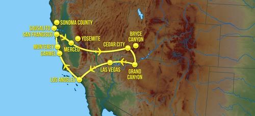 搭乘 “Mauiva”专机 探索美国西岸奇景_新浪旅游_新浪网